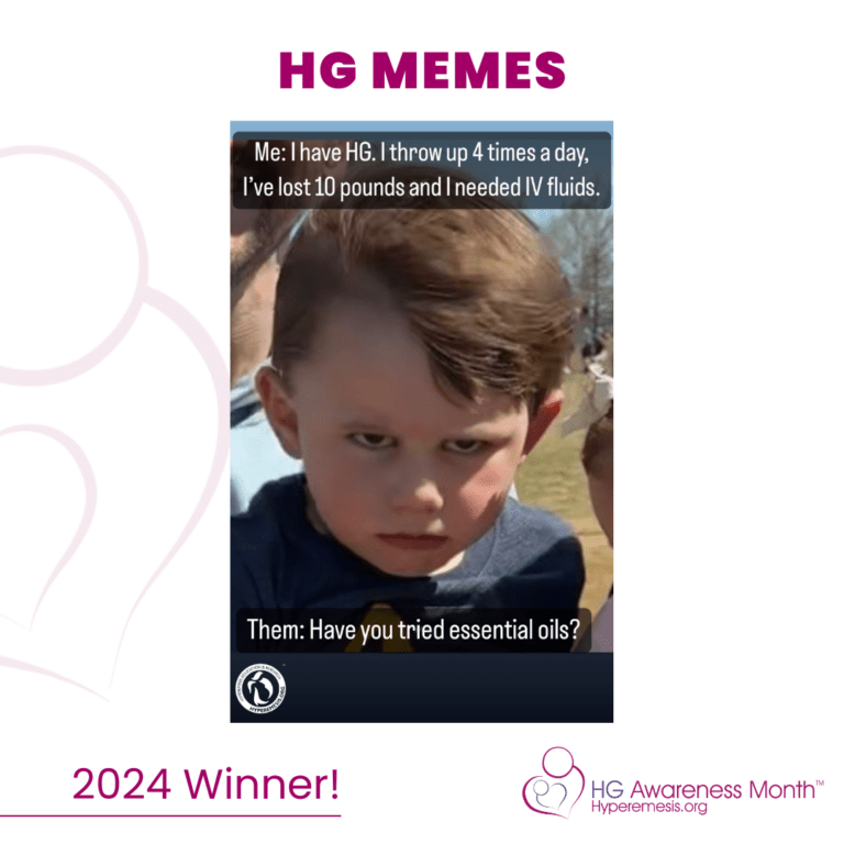 Our 2024 HG Awareness Month Meme Contest - HER Foundation